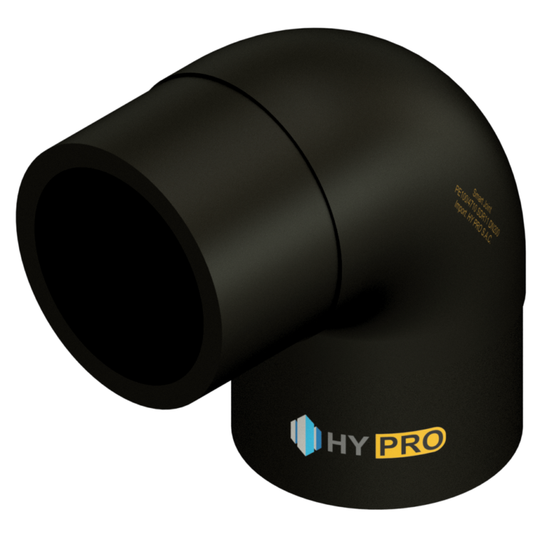 REDUCCION CONCENTRICA Ø 200 X 160 mm SDR11 ISO HDPE PE100/4710 (SMART JOINT) | HY PRO