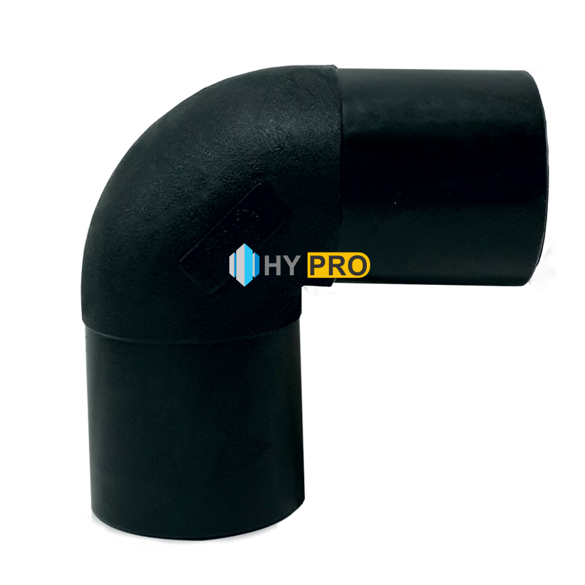 CODO 90° Ø 90 mm SDR11 ISO HDPE PE100/4710 (SMART JOINT) | HY PRO