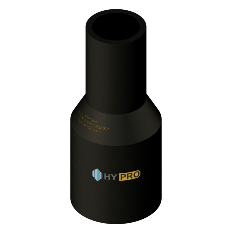 REDUCCION CONCENTRICA Ø 3" X 2" SDR11 ASTM HDPE PE100/4710 (SMART JOINT ...