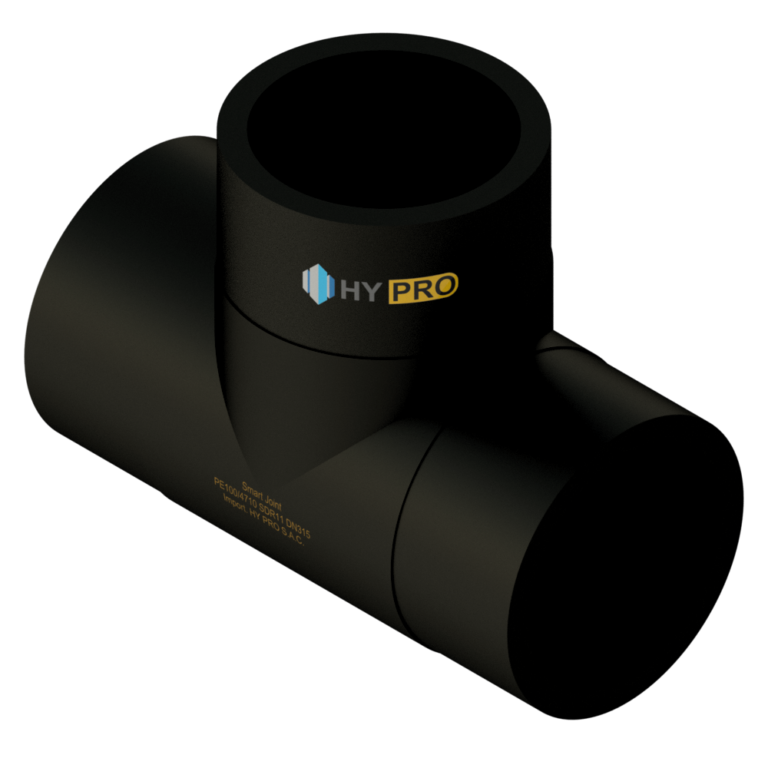 TEE Ø 315 mm SDR11 ISO HDPE PE100/4710 (SMART JOINT) | HY PRO