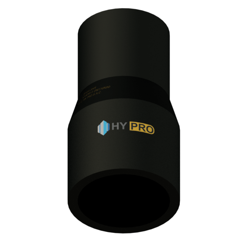 REDUCCION CONCENTRICA Ø 110 X 90 mm SDR11 ISO HDPE PE100/4710 (SMART JOINT) | HY PRO
