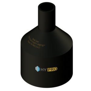 REDUCCION CONCENTRICA Ø 6" X 2" SDR11 ASTM HDPE PE100/4710 (SMART JOINT ...