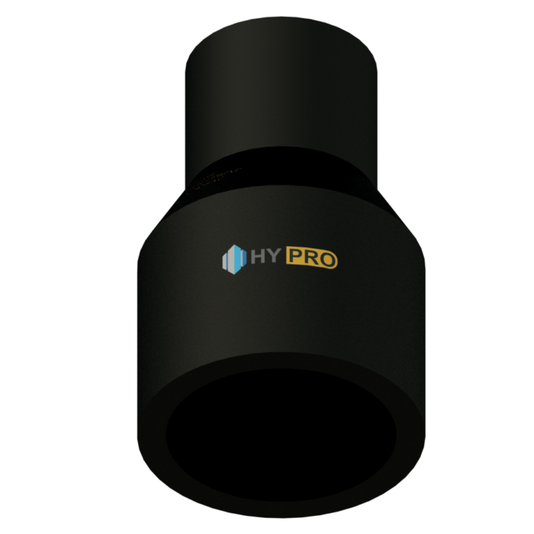 REDUCCION CONCENTRICA Ø 6" X 4" SDR11 ASTM HDPE PE100/4710 (SMART JOINT) | HY PRO