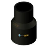 REDUCCION CONCENTRICA Ø 8" X 6" SDR11 ASTM HDPE PE100/4710 (SMART JOINT ...