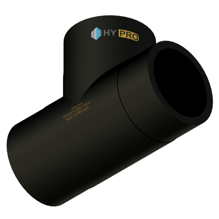 TEE Ø 14" SDR11 ASTM HDPE PE100/4710 (SMART JOINT) | HY PRO